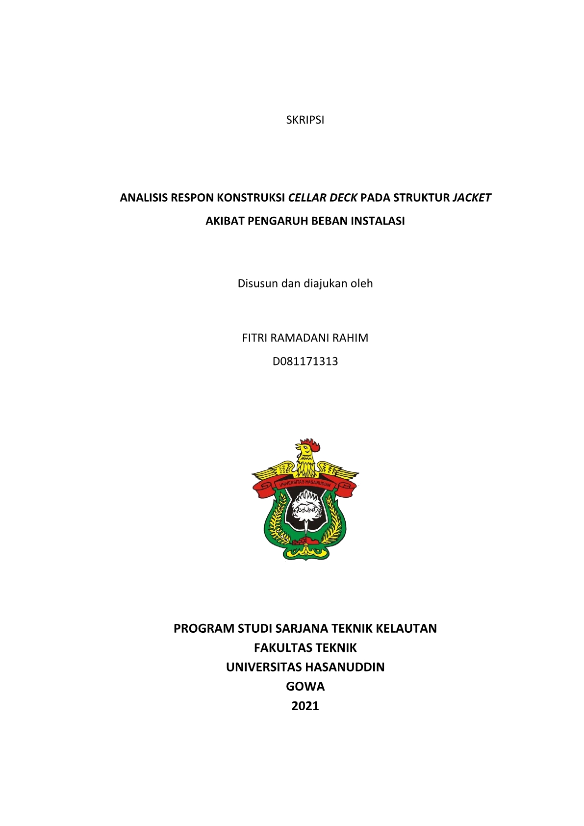 Repository Universitas Hasanuddin Repository Universitas Hasanuddin